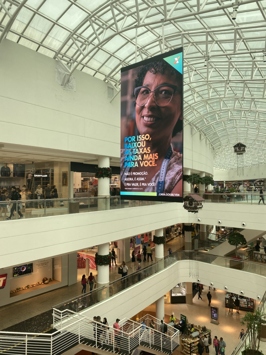 Mega-Banner Digital (LED) - Tacla Shopping